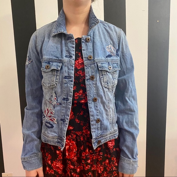 American Rag | Jackets & Coats | American Rag Butterfly Embroidered ...